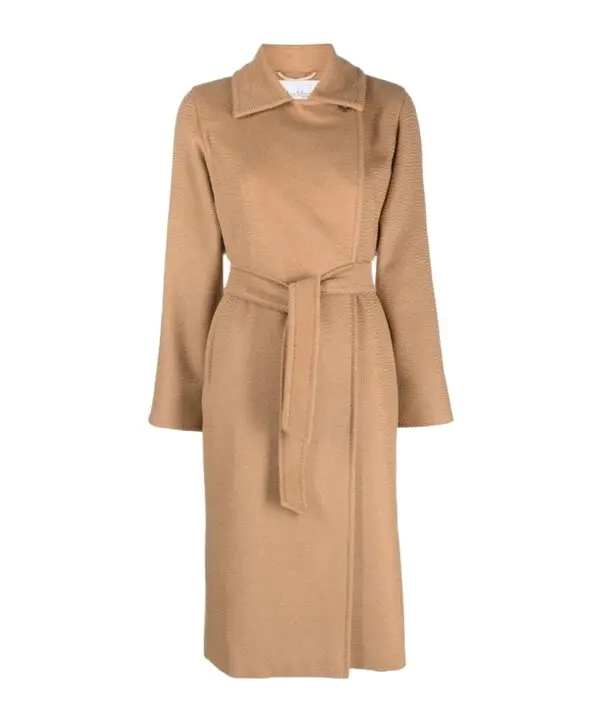 Max Mara Lapel Long-sleeved Coat