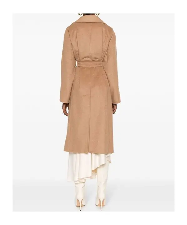 Max Mara Lapel Long-sleeved Coat