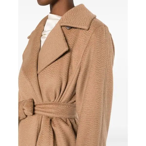 Max Mara Lapel Long-sleeved Coat
