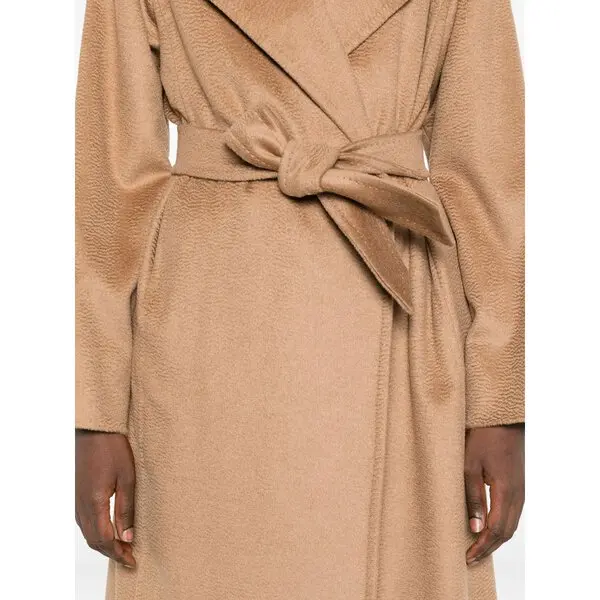 Max Mara Lapel Long-sleeved Coat