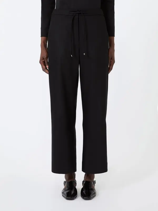 Max Mara Drawstring Wide-leg Trousers
