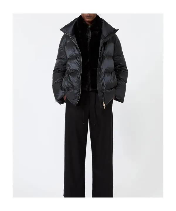 Max Mara Drawstring Wide-leg Trousers - Black