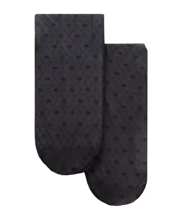 TOM FORD Diamondgrid Bow Jacquard Tights