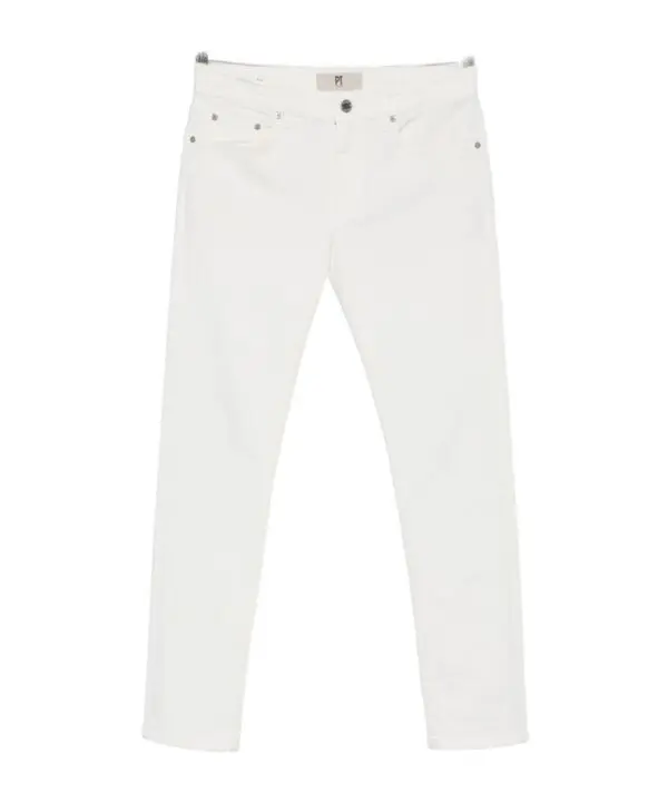 PT TORINO Belt-loop Jeans - White