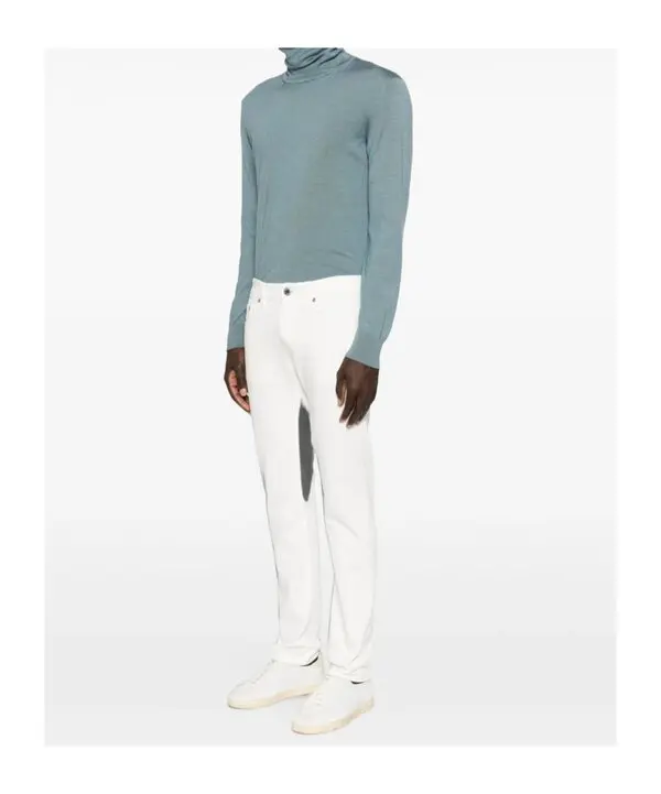 PT TORINO Belt-loop Jeans - White