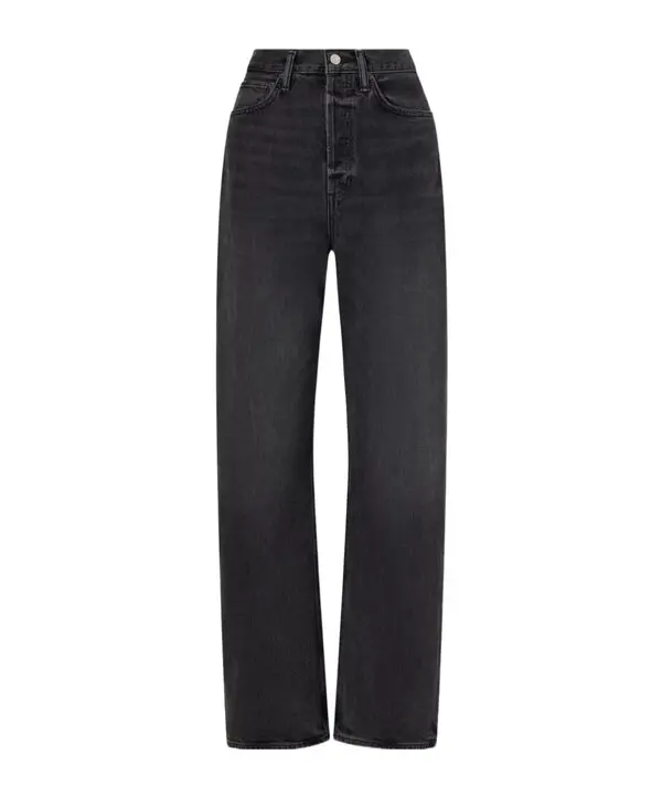 AGOLDE Faded-effect Wide-leg Jeans