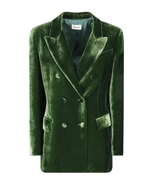 P.a.r.o.s.h Peak Lapel Double-breasted Blazer