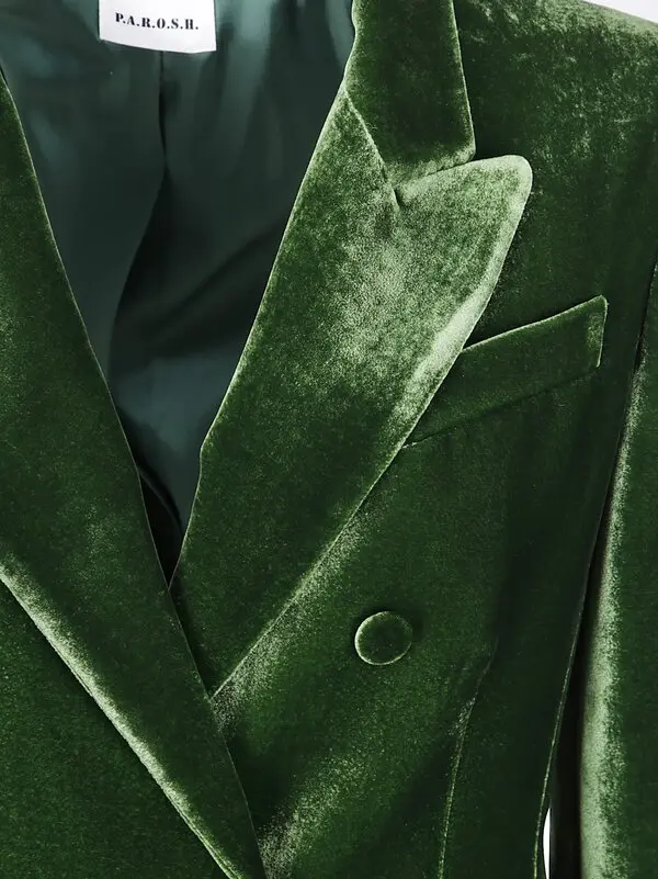 P.a.r.o.s.h Peak Lapel Double-breasted Blazer