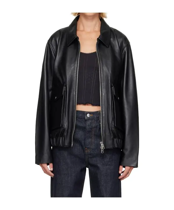 Citizens Of Humanity Zip-front Bomber Jacket