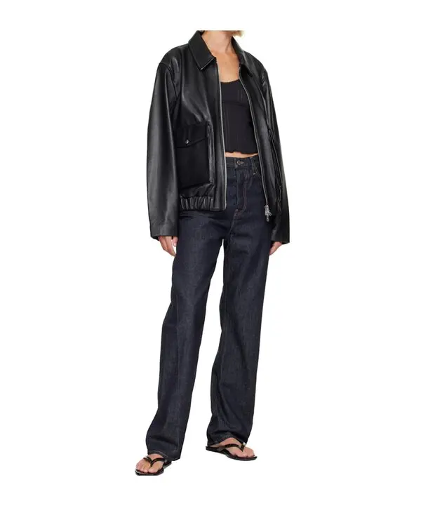 Citizens Of Humanity Zip-front Bomber Jacket