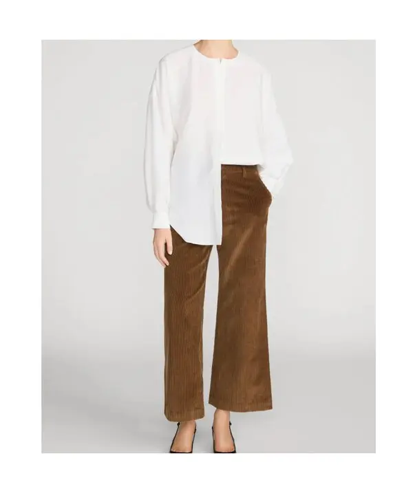 FRAME Corduroy Wide-leg Trousers