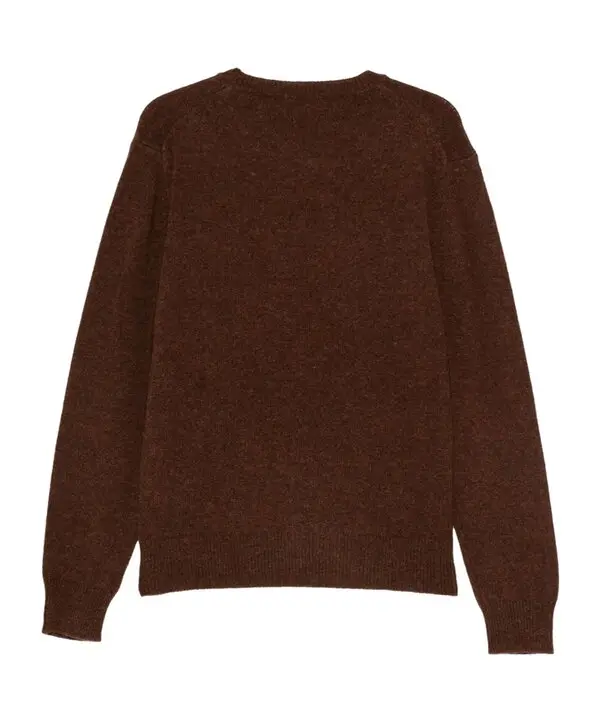 BARACUTA Shetland Wool Crewneck Sweater