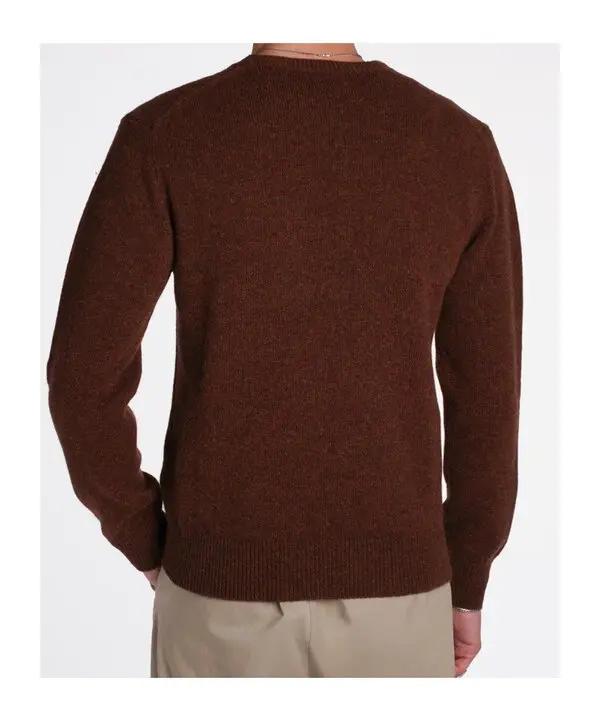 BARACUTA Shetland Wool Crewneck Sweater
