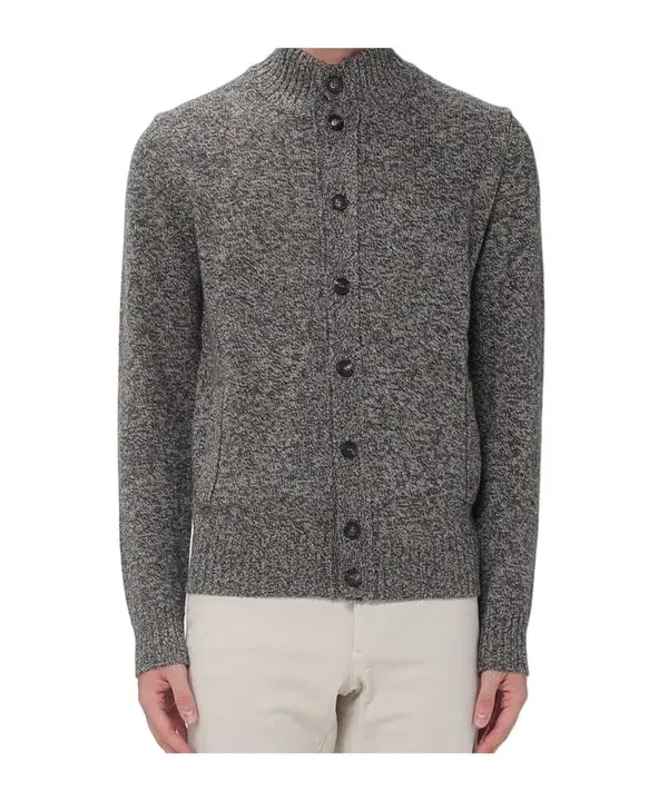ZANONE High-neck Button-front Cardigan