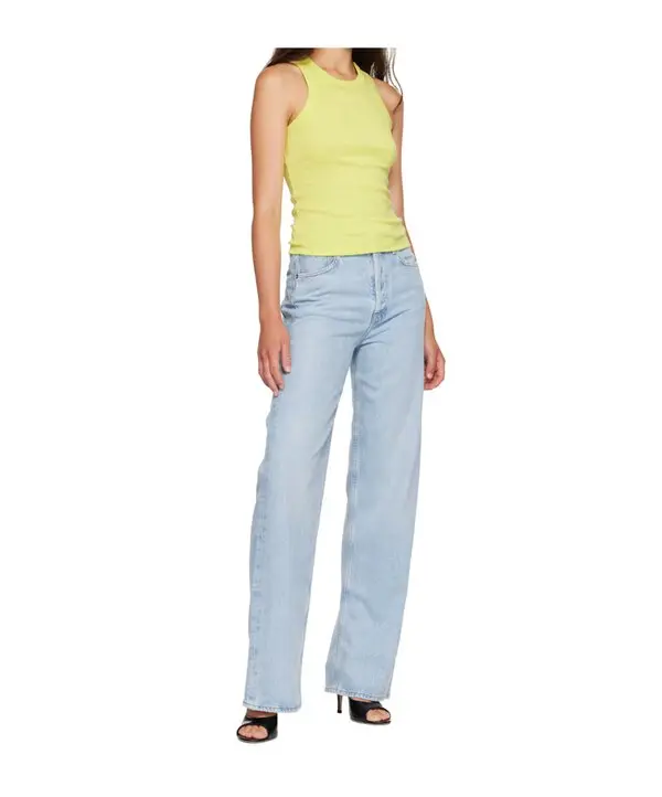 AGOLDE Ren Faded Wide-leg Jeans