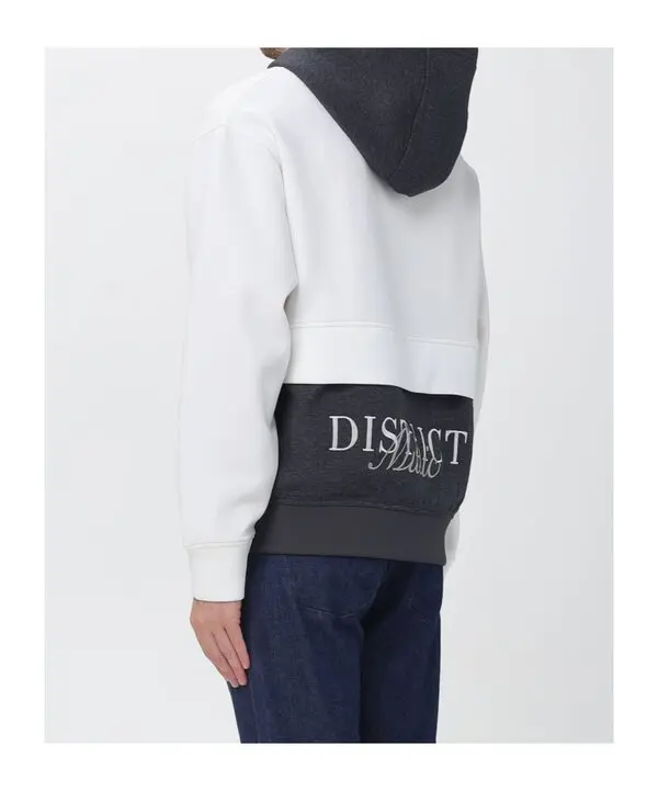 Emporio Armani Long Sleeve Sweatshirt With Drawstring Hood