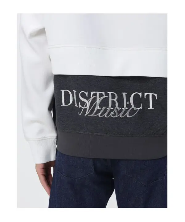Emporio Armani Long Sleeve Sweatshirt With Drawstring Hood