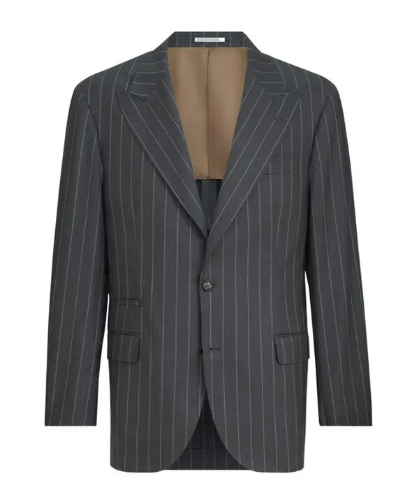 Brunello Cucinelli Long-sleeved Suit Jacket