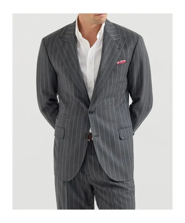 Brunello Cucinelli Long-sleeved Suit Jacket