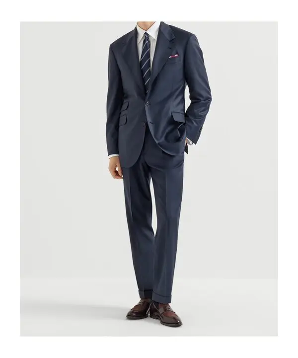 Brunello Cucinelli Long-sleeved Suit Jacket