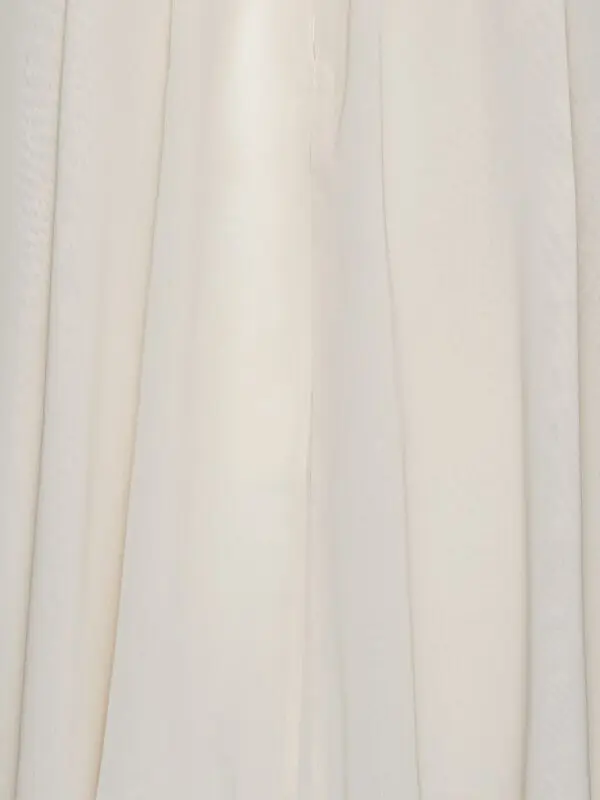 ROTATE BY BIRGER CHRISTENSEN Pleated Halterneck Top