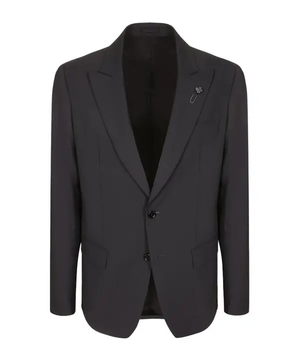 LARDINI Long-sleeved Suit And Trousers Set