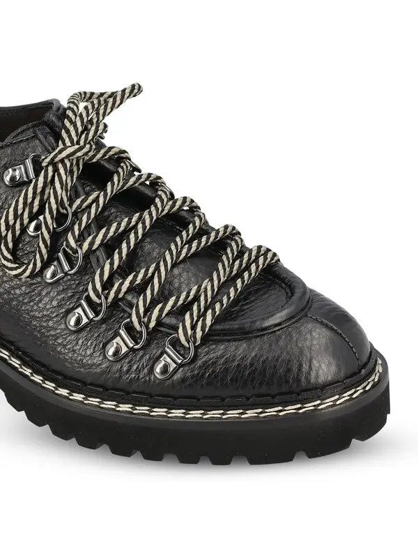 DOUCAL'S Embossed Lace-up Low-top Casual Shoes