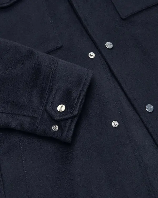 Herno Button-front Chest Pocket Jacket
