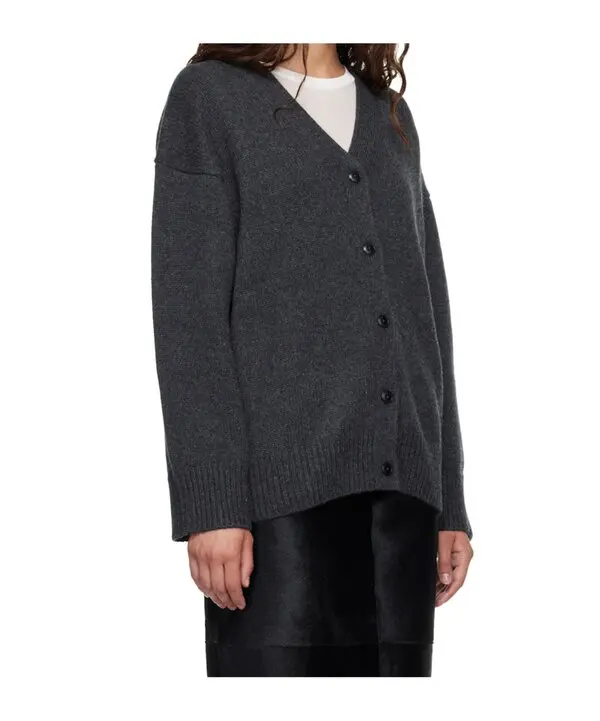 Loulou De Saison Button-front Ribbed-knit Cardigan