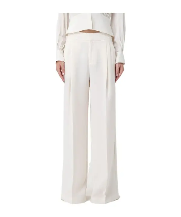 TWINSET Wide-leg Tailored Trousers