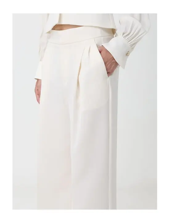 TWINSET Wide-leg Tailored Trousers