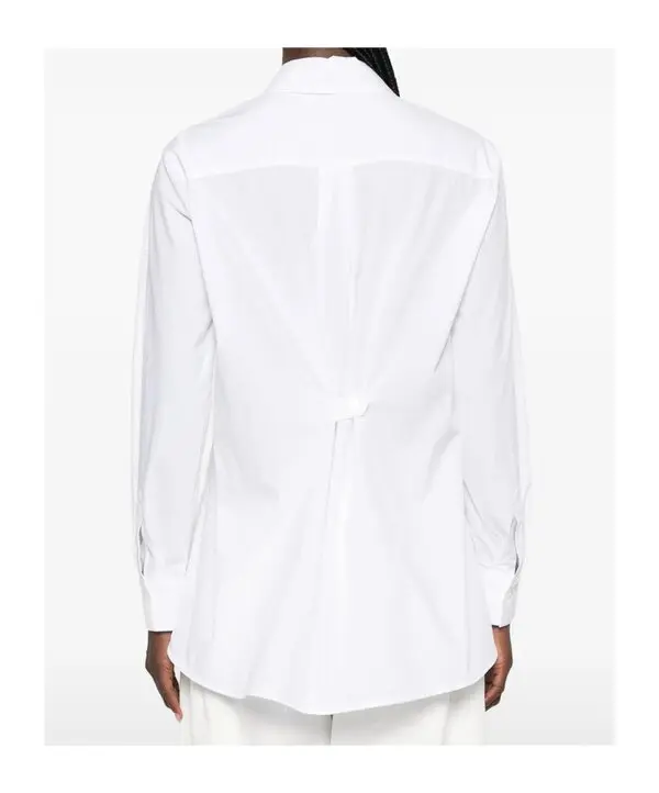 PANICALE Long-sleeved Shirt With Crystal Embellishment