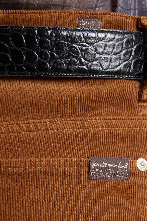 7 For All Mankind Straight-leg Corduroy Trousers