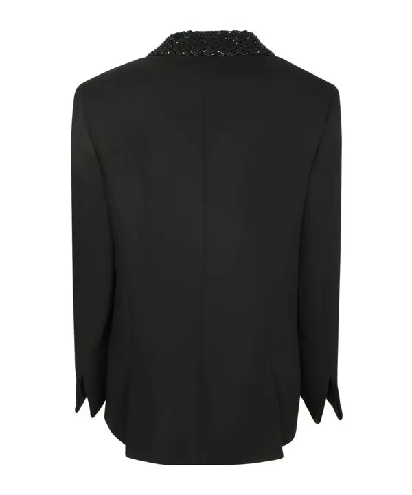 Giorgio Armani Embellished Shawl Collar Blazer