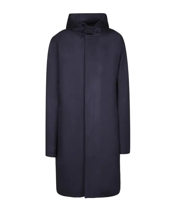 LARDINI Long Sleeved Hooded Coat