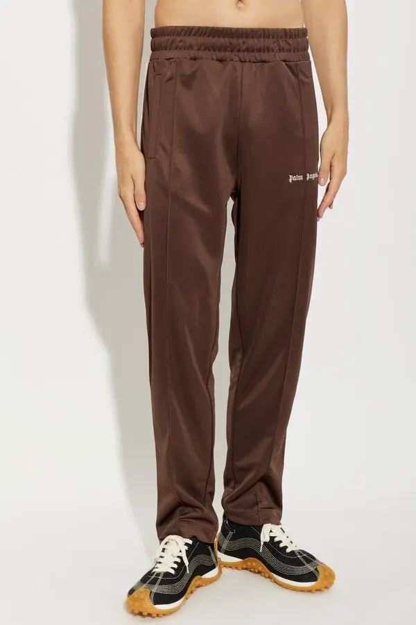 Palm Angels Elastic-waist Athletic Pants
