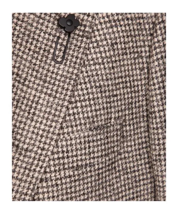 LARDINI Houndstooth Single-breasted Blazer