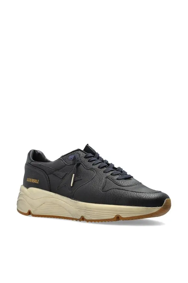 GOLDEN GOOSE Running Sole Low-top Sneakers - Black
