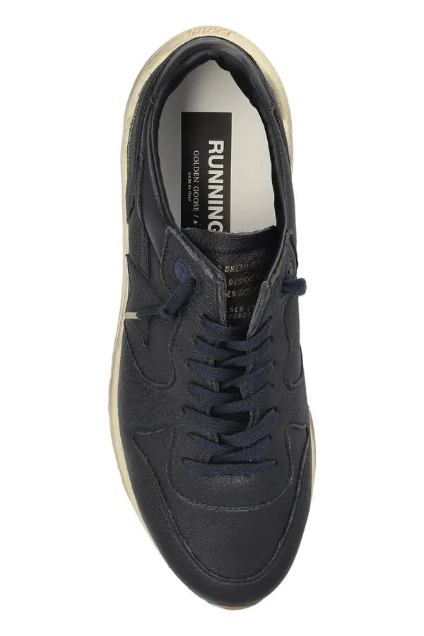 GOLDEN GOOSE Running Sole Low-top Sneakers - Black