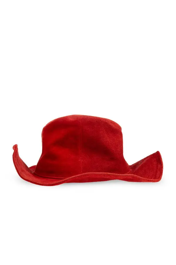Yohji Yamamoto Suede Fedora