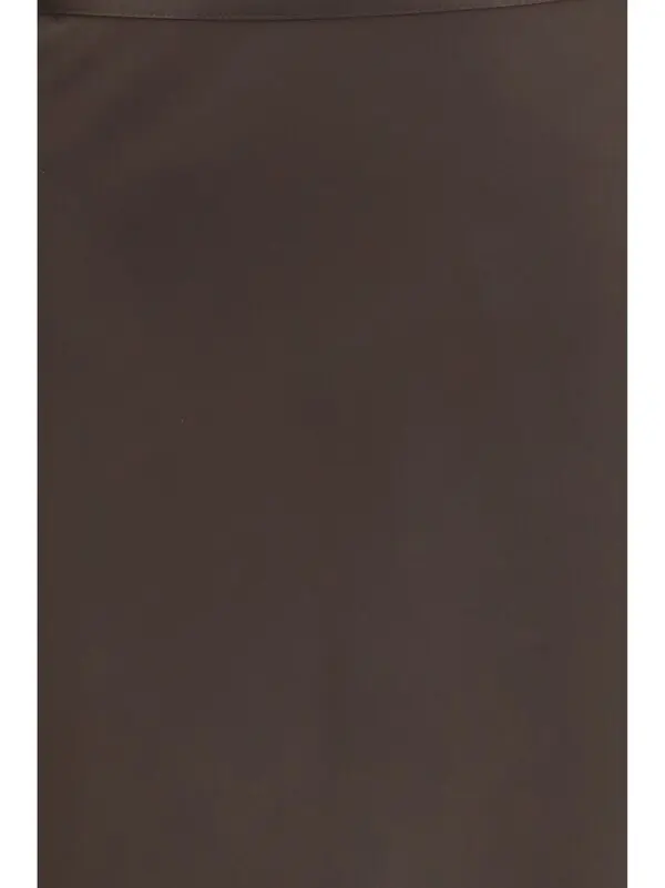 Loulou De Saison Silk-twill A-line Maxi Skirt