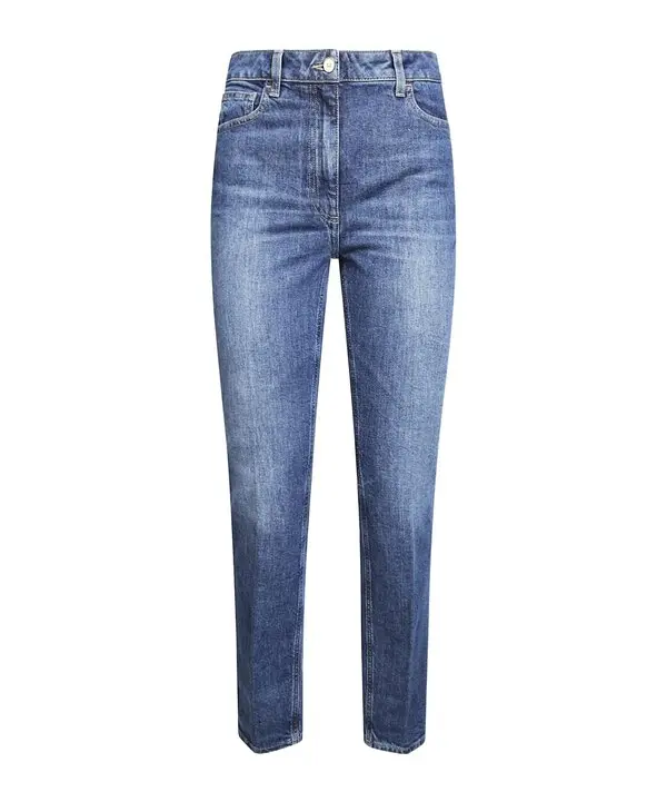Elisabetta Franchi Tapered-leg Slim Fit Jeans