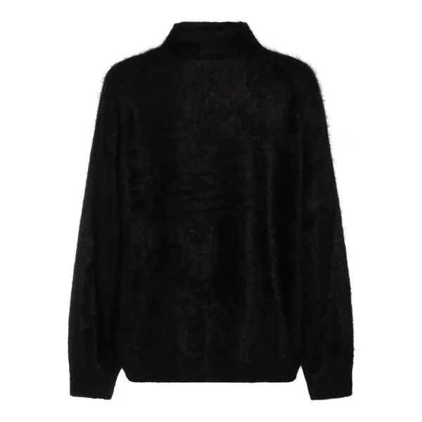 THOM KROM Fuzzy High-neck Jumper