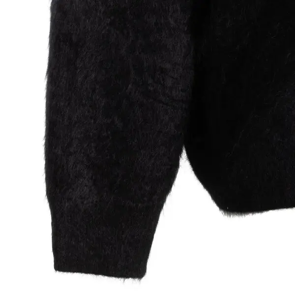 THOM KROM Fuzzy High-neck Jumper