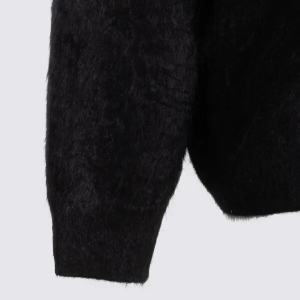 THOM KROM Fuzzy High-neck Jumper