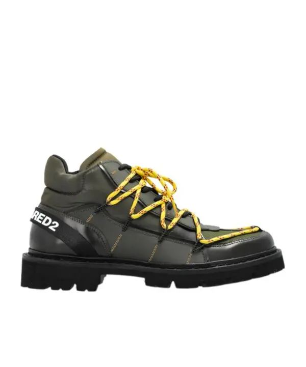Dsquared2 Lace-up Ankle Boots - Green