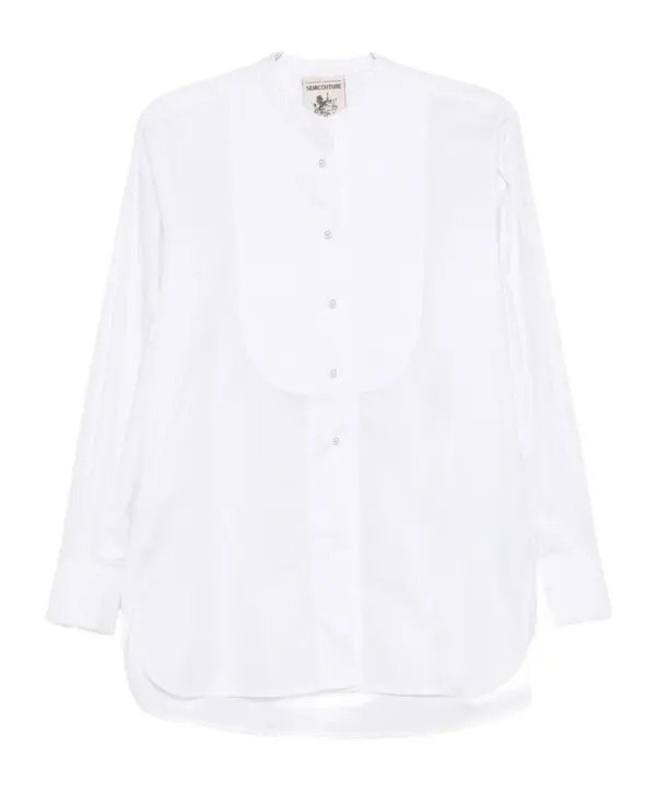 SEMICOUTURE Logo Shirt - White