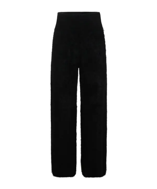 THOM KROM Fuzzy Wide-leg Pants