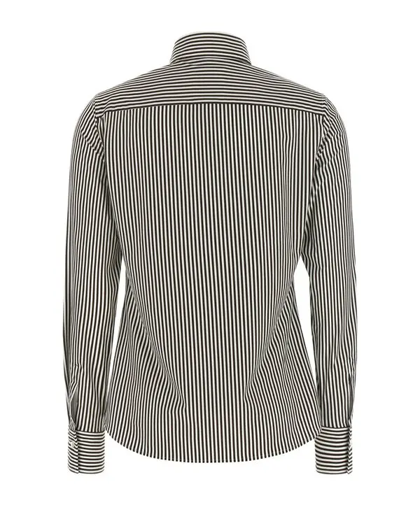XACUS Striped Button-front Shirt