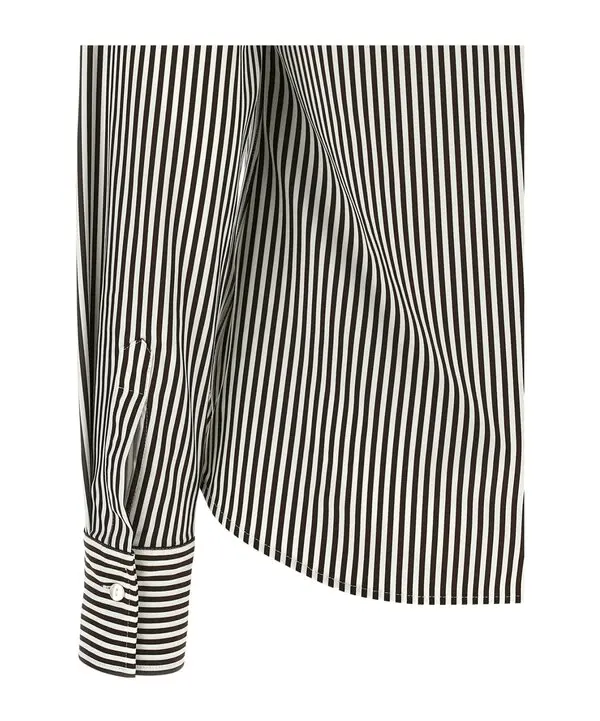 XACUS Striped Button-front Shirt